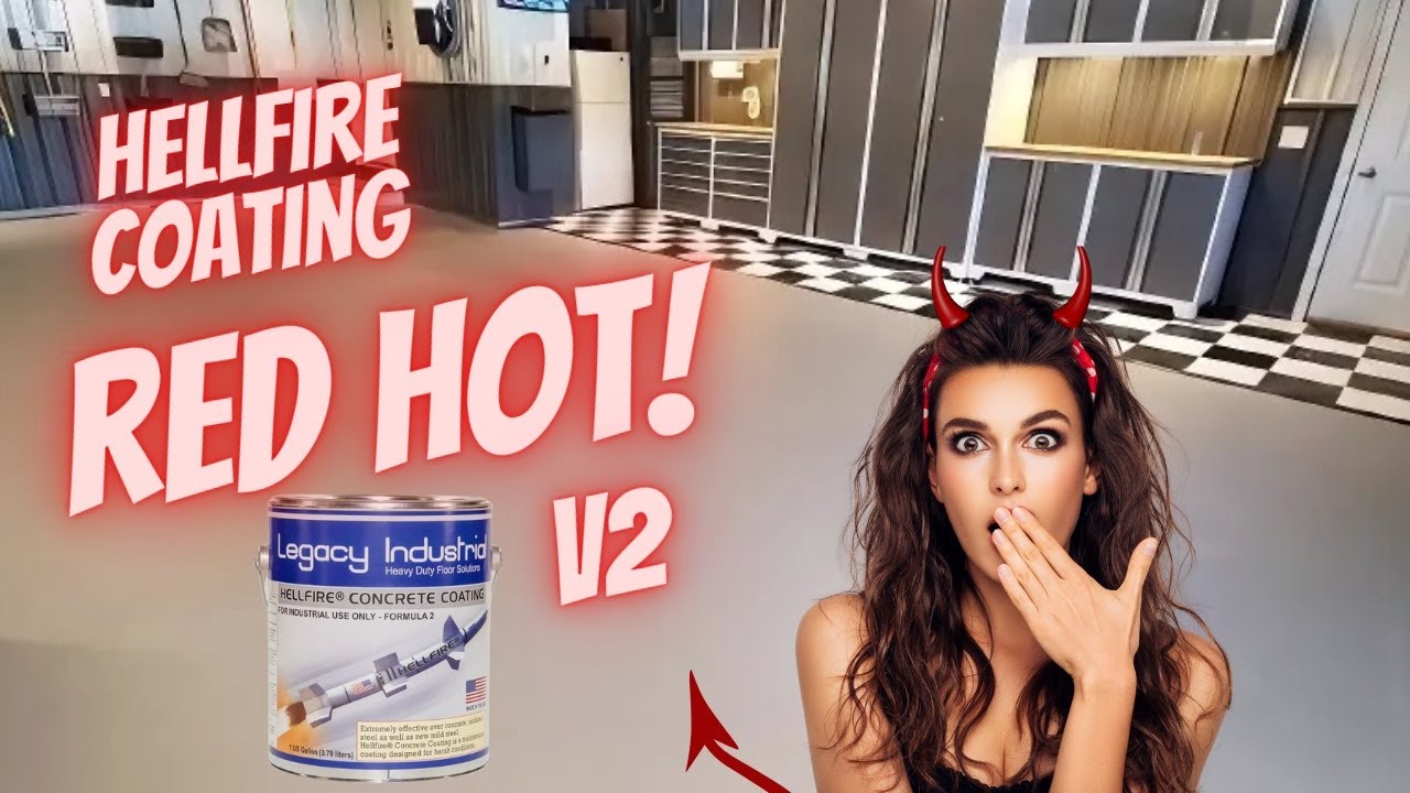 HellFire® Concrete Coating Install V2 - YouTube