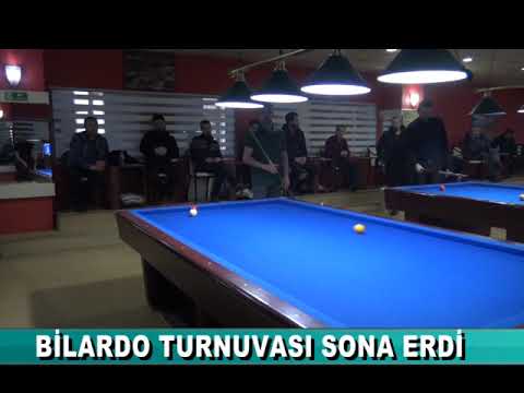 3 BANT BİLARDO TURNUVASI NEFES KESTİ (08.01.2019)