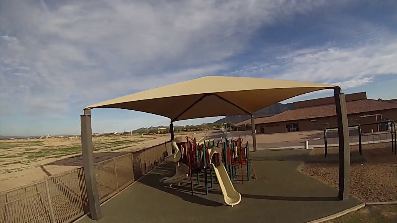 qav-x drone - playground canopy fun - YouTube