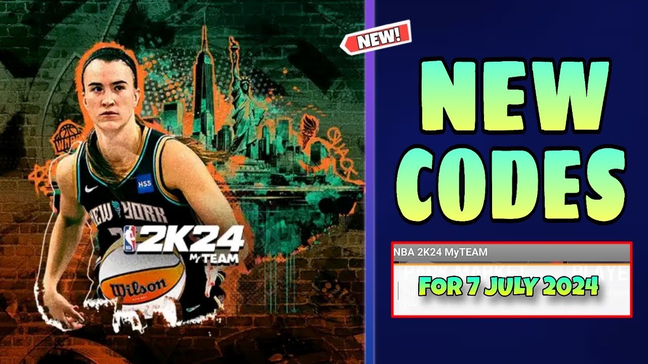 *New* NBA 2K24 Codes 7 July 2024 | NBA 2K24 Locker Codes | NBA 2K24 ...