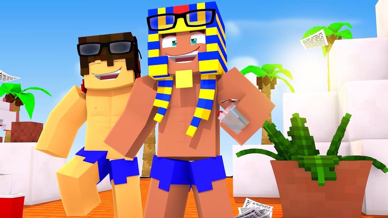 Minecraft: INICIO DAS FÉRIAS EM UM CRUZEIRO - FÉRIAS DE VERÃO Epi. 01 ...