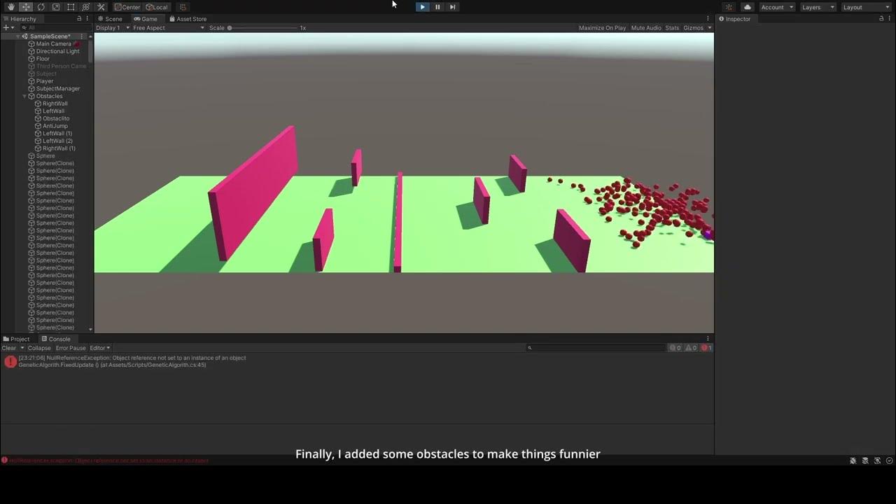Genetic Algorithm Unity Youtube