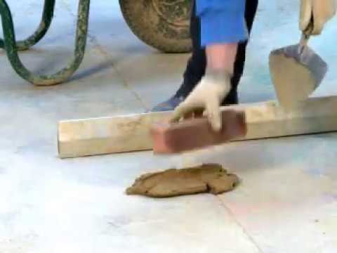 Transferring levels by Spirit level and Straight edge - YouTube