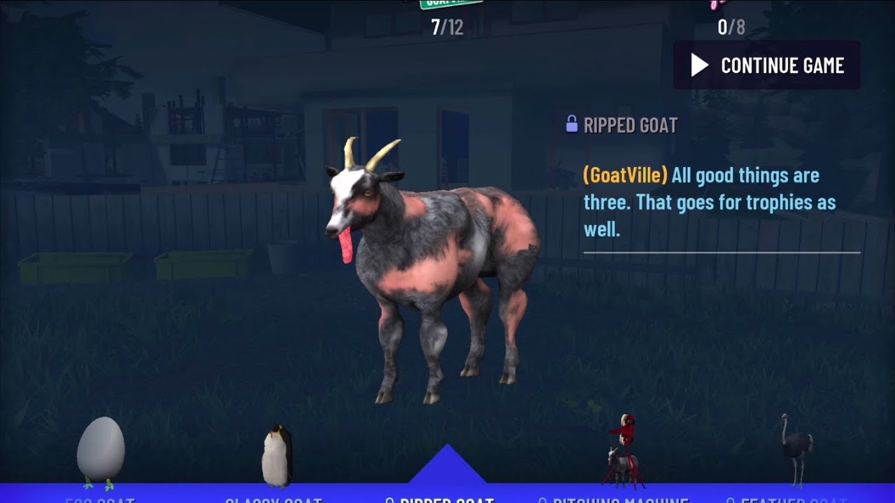 How to get the Ripped Goat in Goatville! Goat Simulator - YouTube