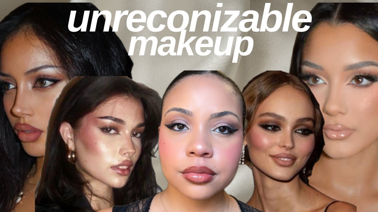 UNRECOGNIZABLE MAKEUP FOR CHUBBY CHEEKS | CHICWITHKELS - YouTube