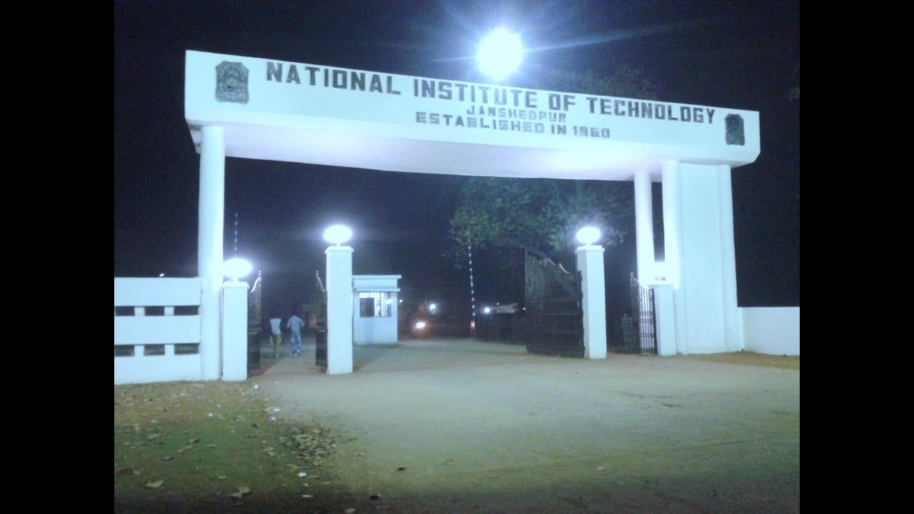 NIT Jamshedpur (Beautiful Campus) Night View - YouTube