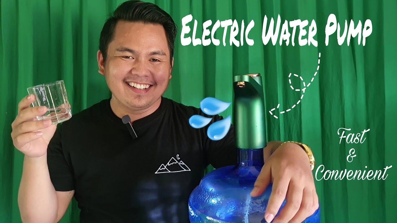Electric Water Pump Set Up and Review - YouTube