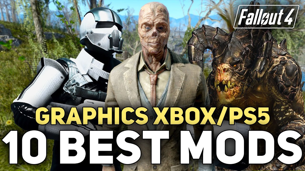 Best Realistic Graphic Mods For Xbox 2024 (Weapons, Enemies) Fallout 4 ...