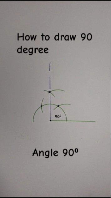 construction of angles|| angle 90 degree🔥how to construct angles - YouTube