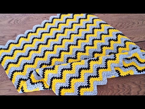 ZigZag Bebek Battaniyesi Yapımı