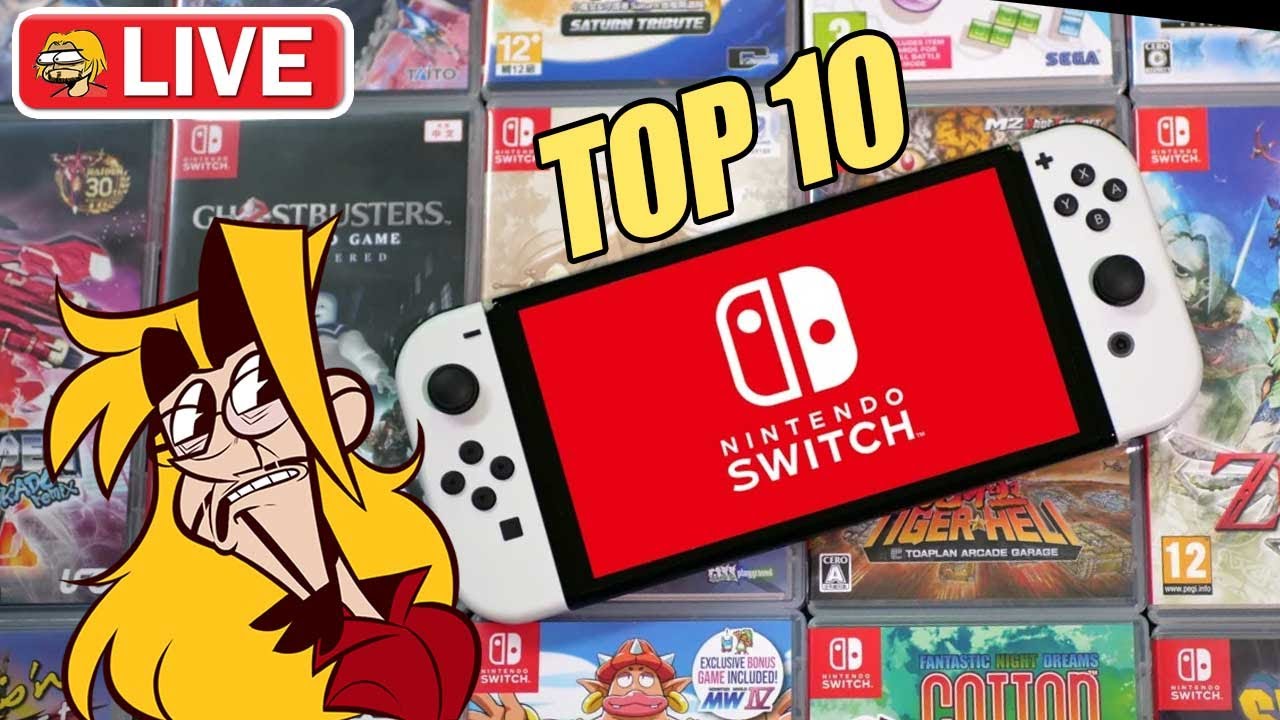 Top 10 Switch Games!? 🔴Full Stream🔴 (4-6) - YouTube