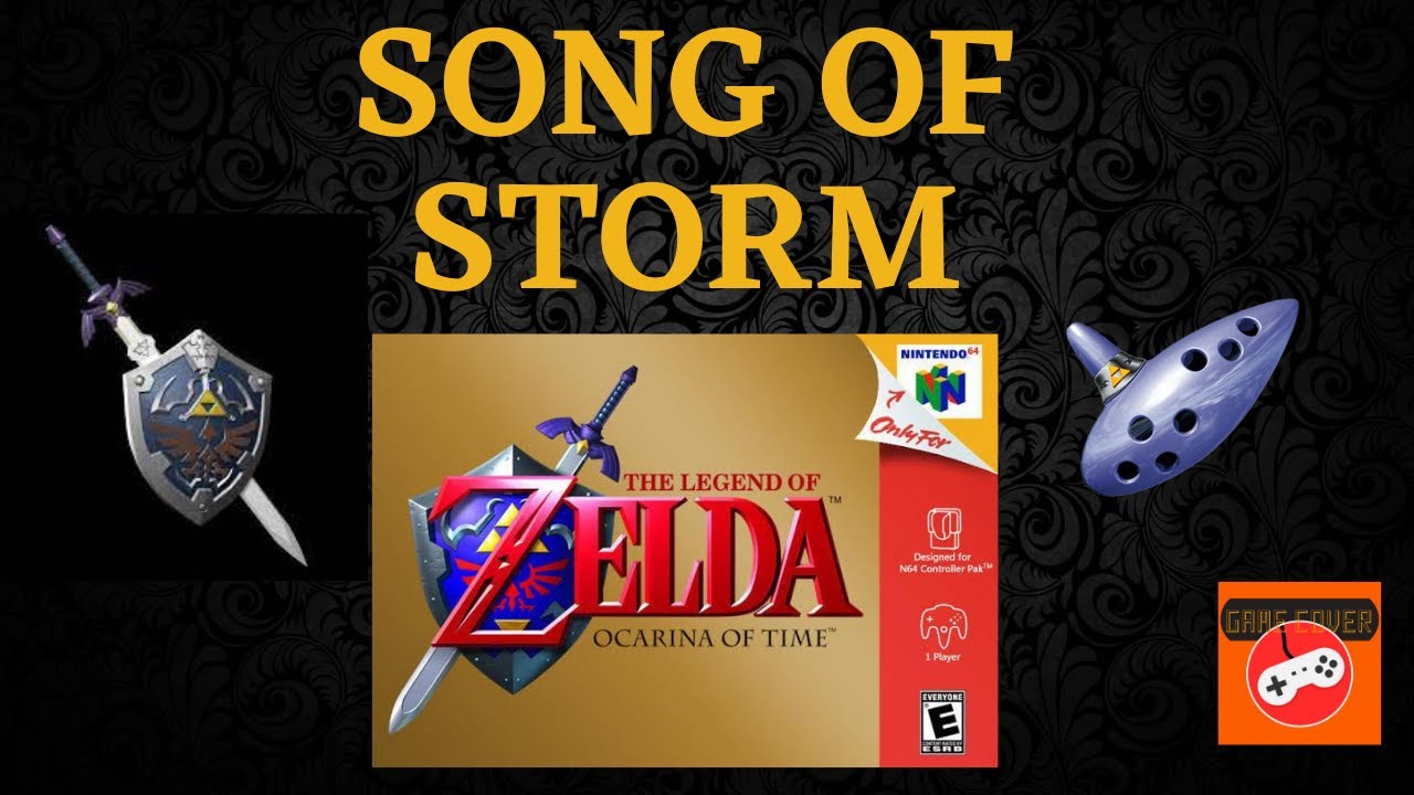 Zelda-song of storm - YouTube