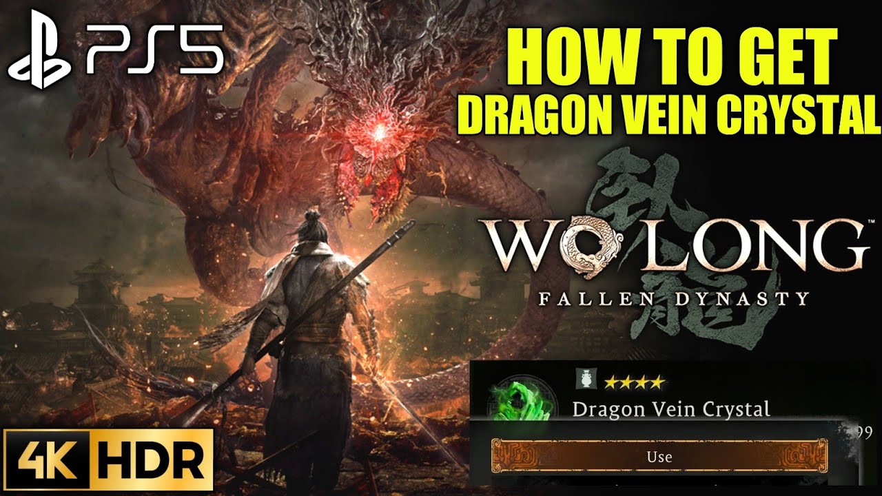 How to Get Dragon Vein Crystal WO LONG FALLEN DYNASTY Dragon Vein ...