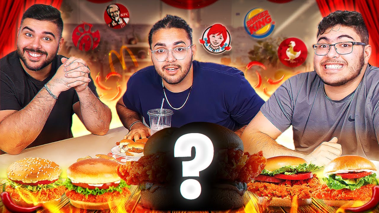 3 Fat Brothers Rate Spicy Chicken Sandwiches - YouTube