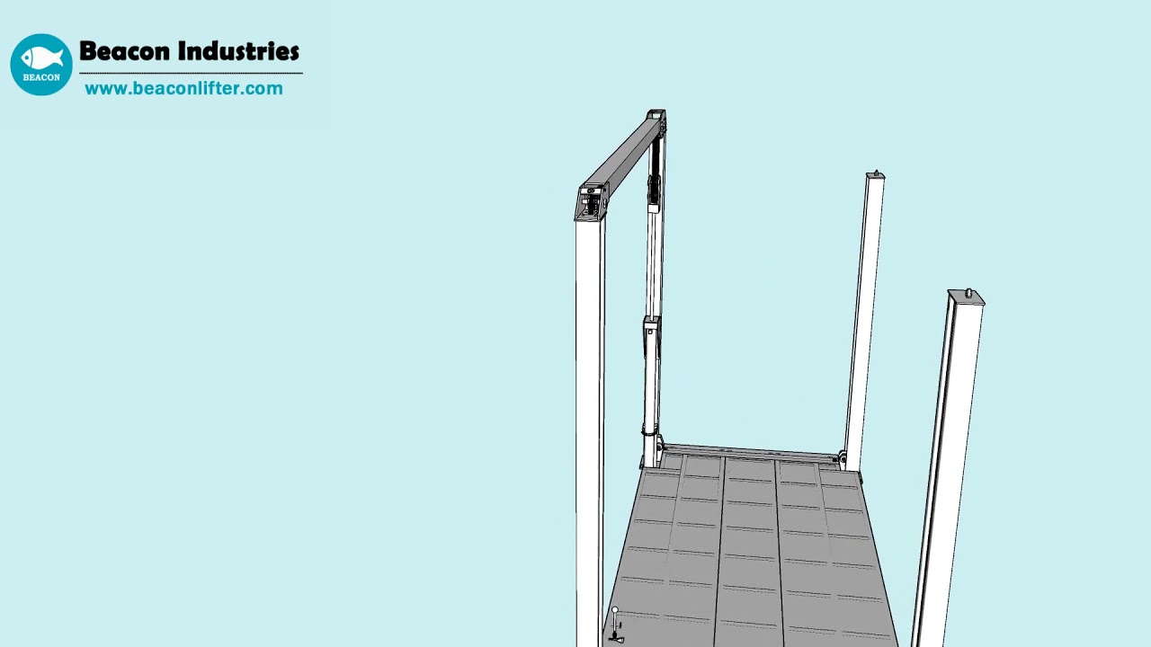 4 pole lift - YouTube