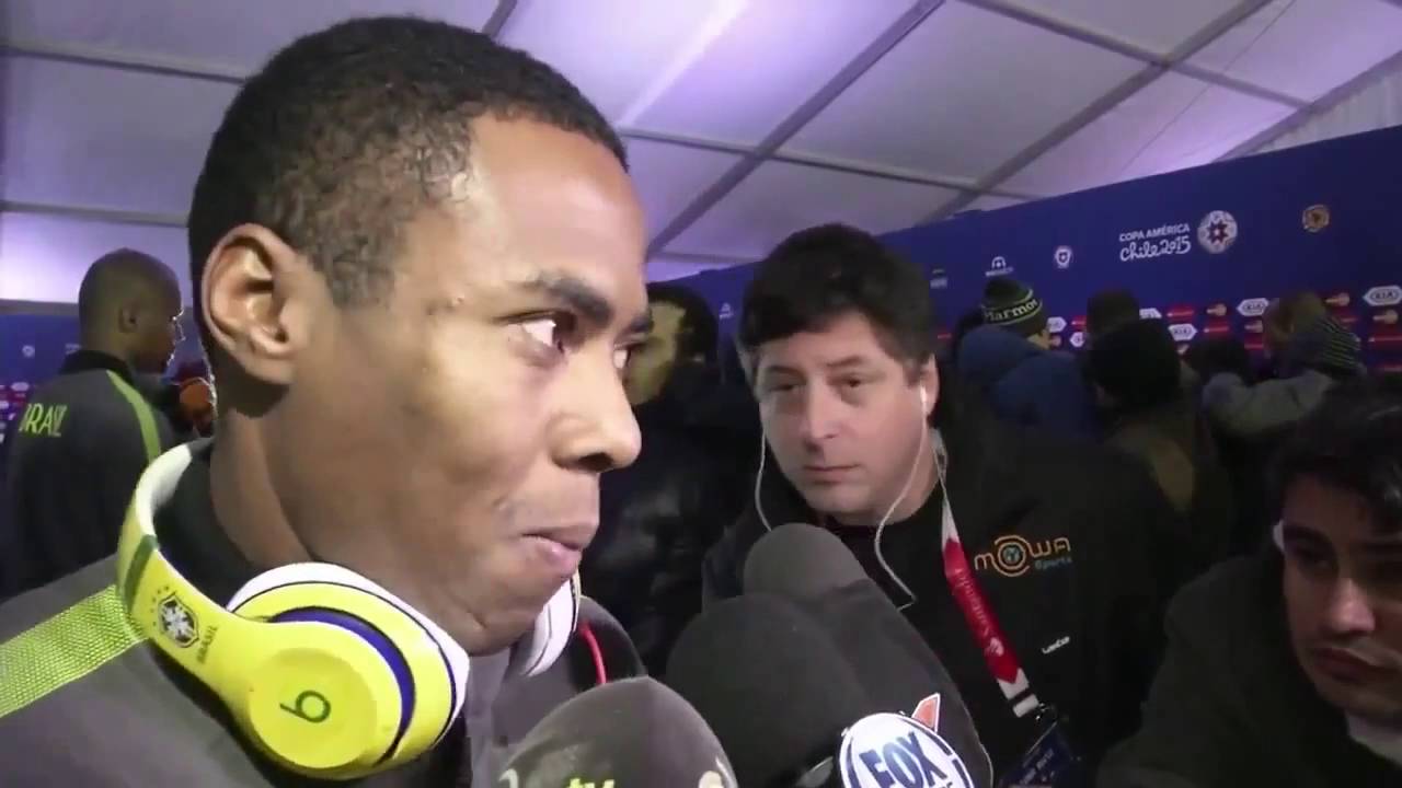 Neymar Post Match Interview (English) Brazil vs Colombia 0 1 June 17 ...