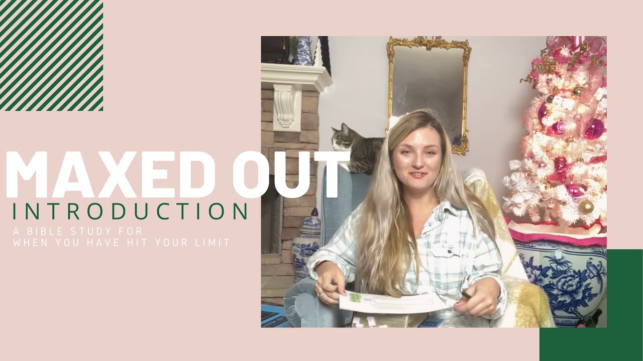 Maxed Out BS Intro : A Bible Study for Overwhelm, Stress, and ...