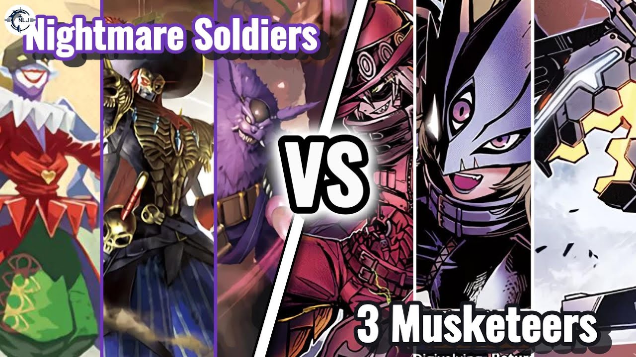 Nightmare Soldiers Vs. 3 Musketeers Locals Rd. 2 Match EX08 format ...