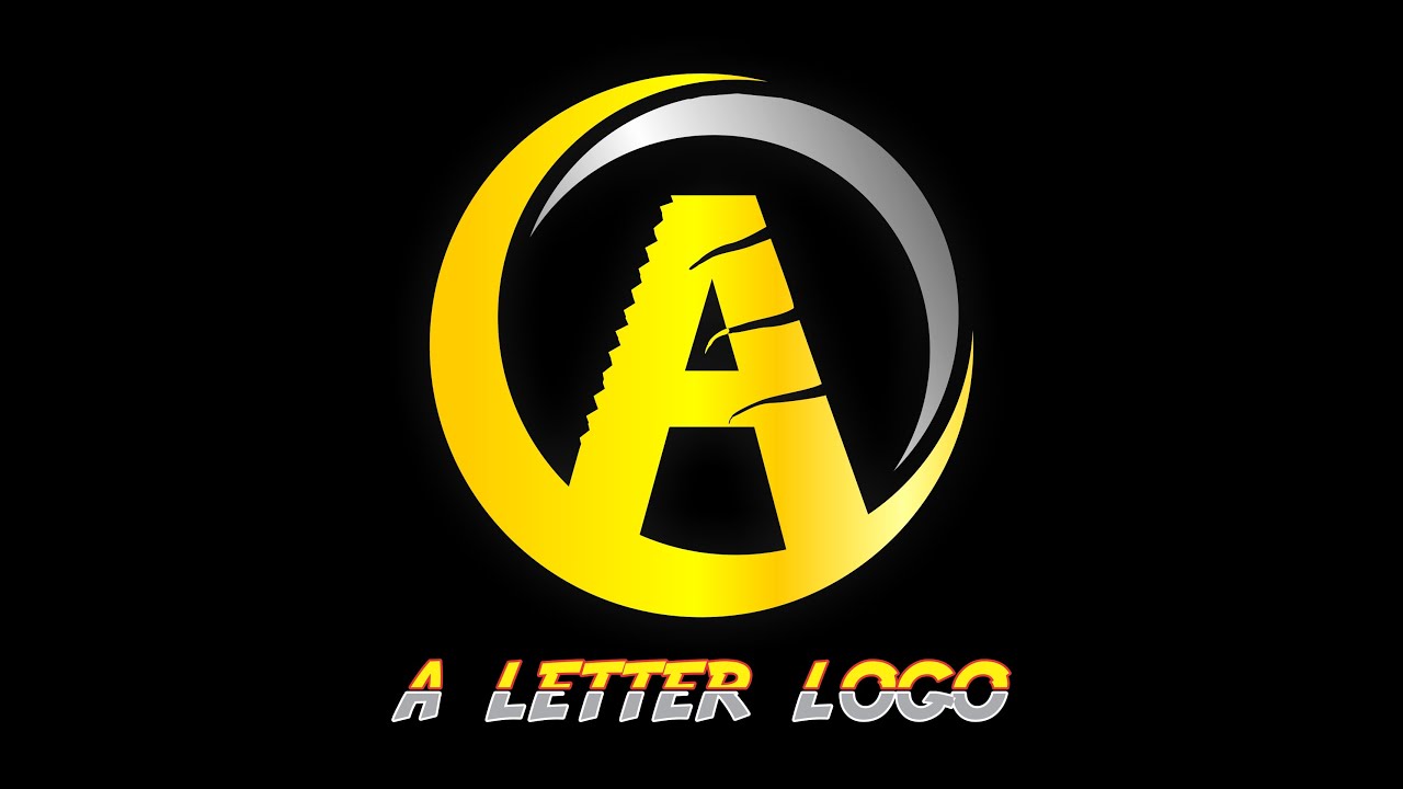 Monogram Logo Design in Coreldraw / How to Design A Letter Logo in ...