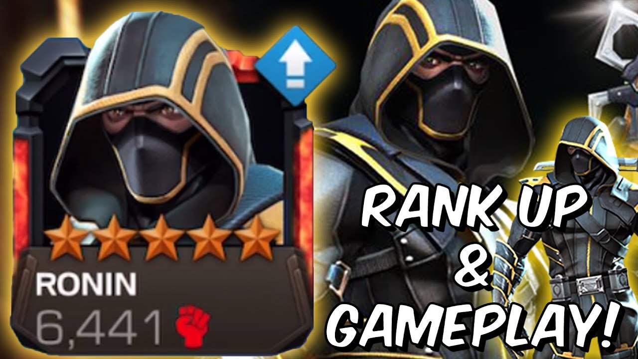 5 Star Ronin (Avengers Endgame) Rank Up & Gameplay! - Marvel Contest of ...