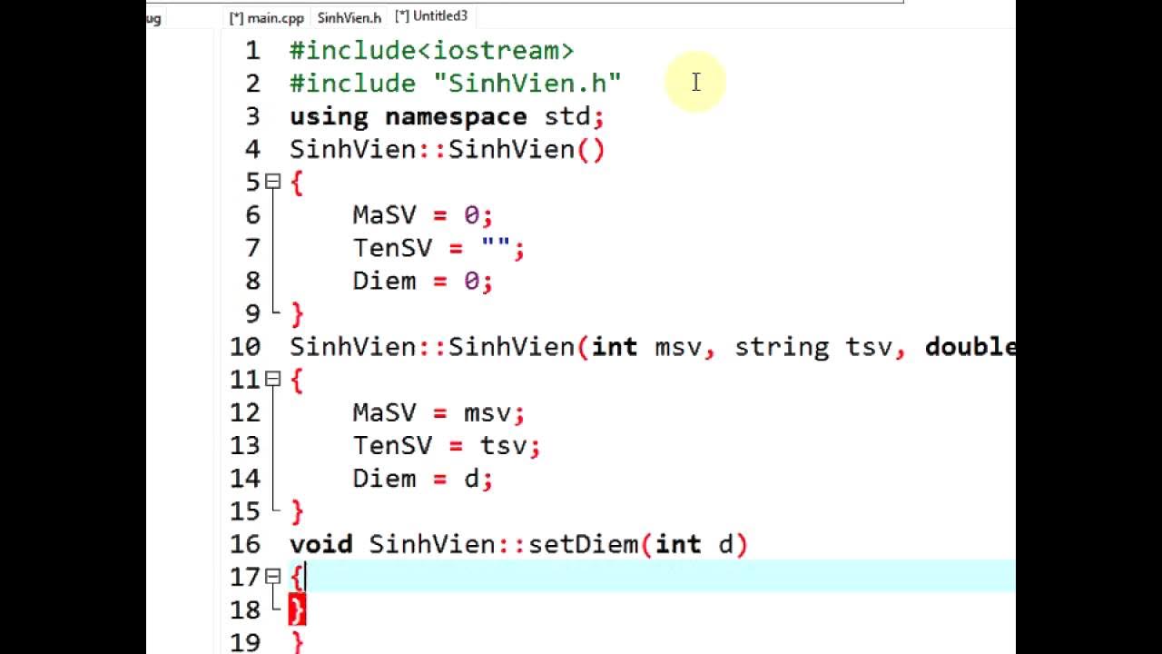 Ngôn ngữ lập trình C++ - Project với DEVC++ - YouTube
