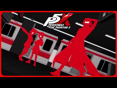 Persona 5: The Phantom X - New Opening & Title Screen ( Caroline & Justine )