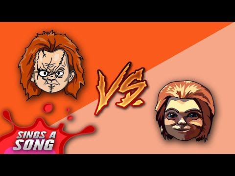 Old Chucky Vs New Chucky (Childs Play Scary Rap Battle Parody)