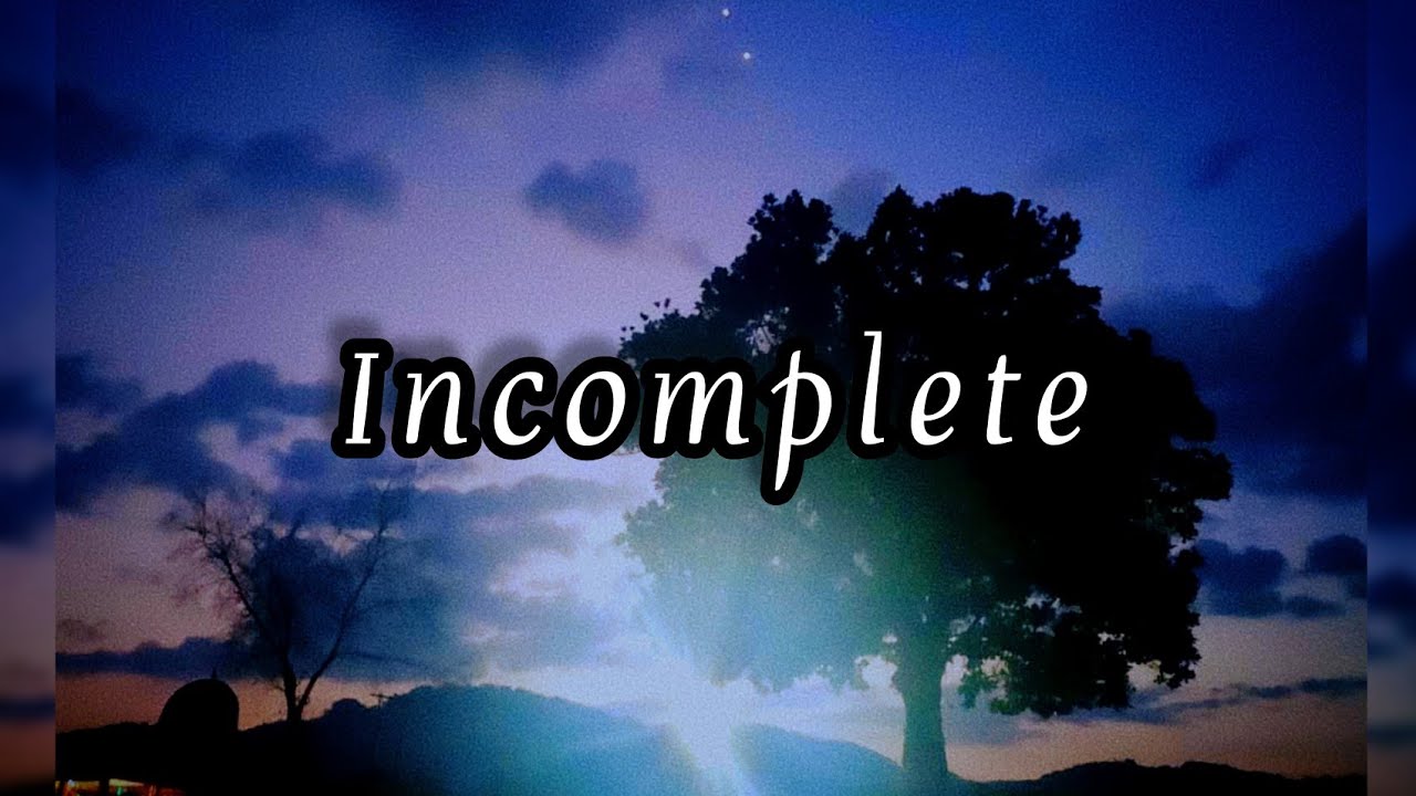 Backstreet Boys - Incomplete(lyrics) - YouTube