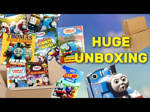HUGE THOMAS AND FRIENDS DVD UNBOXING 