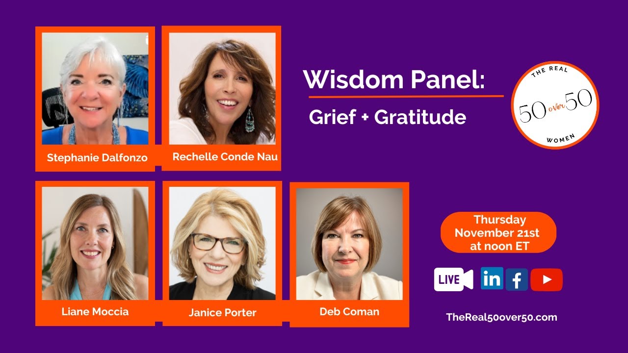 Wisdom Panel: Grief + Gratitude - YouTube