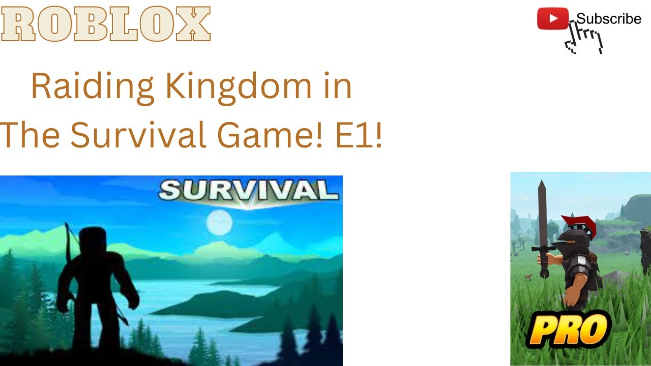 Raiding and Looting In The Survival Game (Roblox!) E1! - YouTube