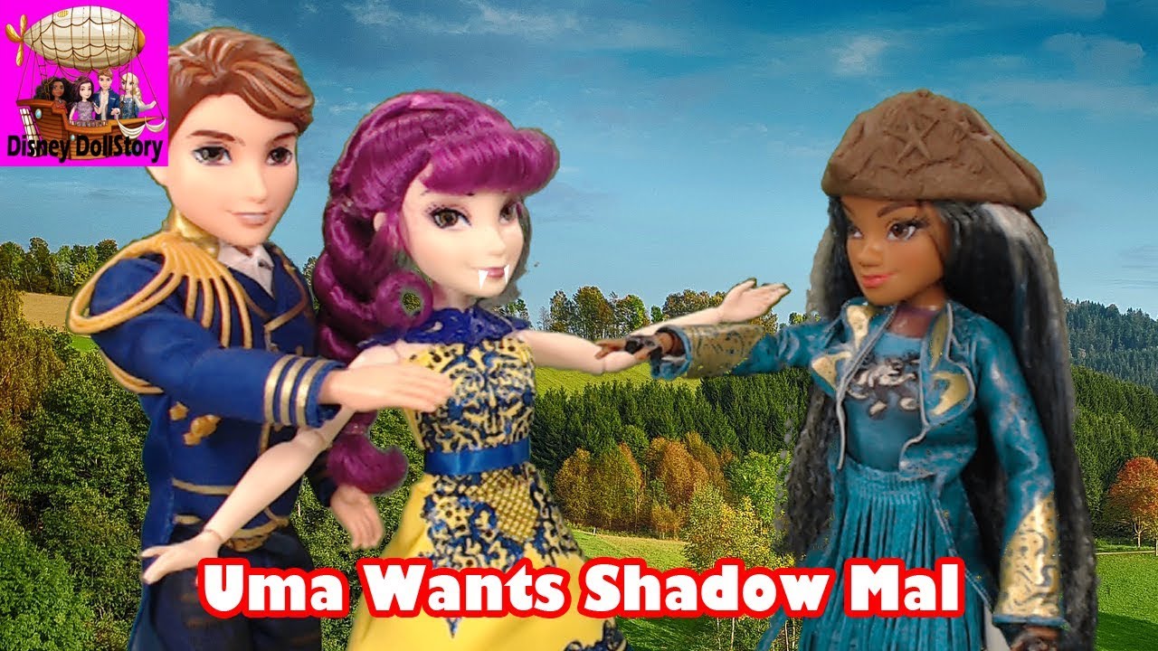 Uma Wants Shadow Mal - Part 16 - Descendants Shadow World Disney - YouTube