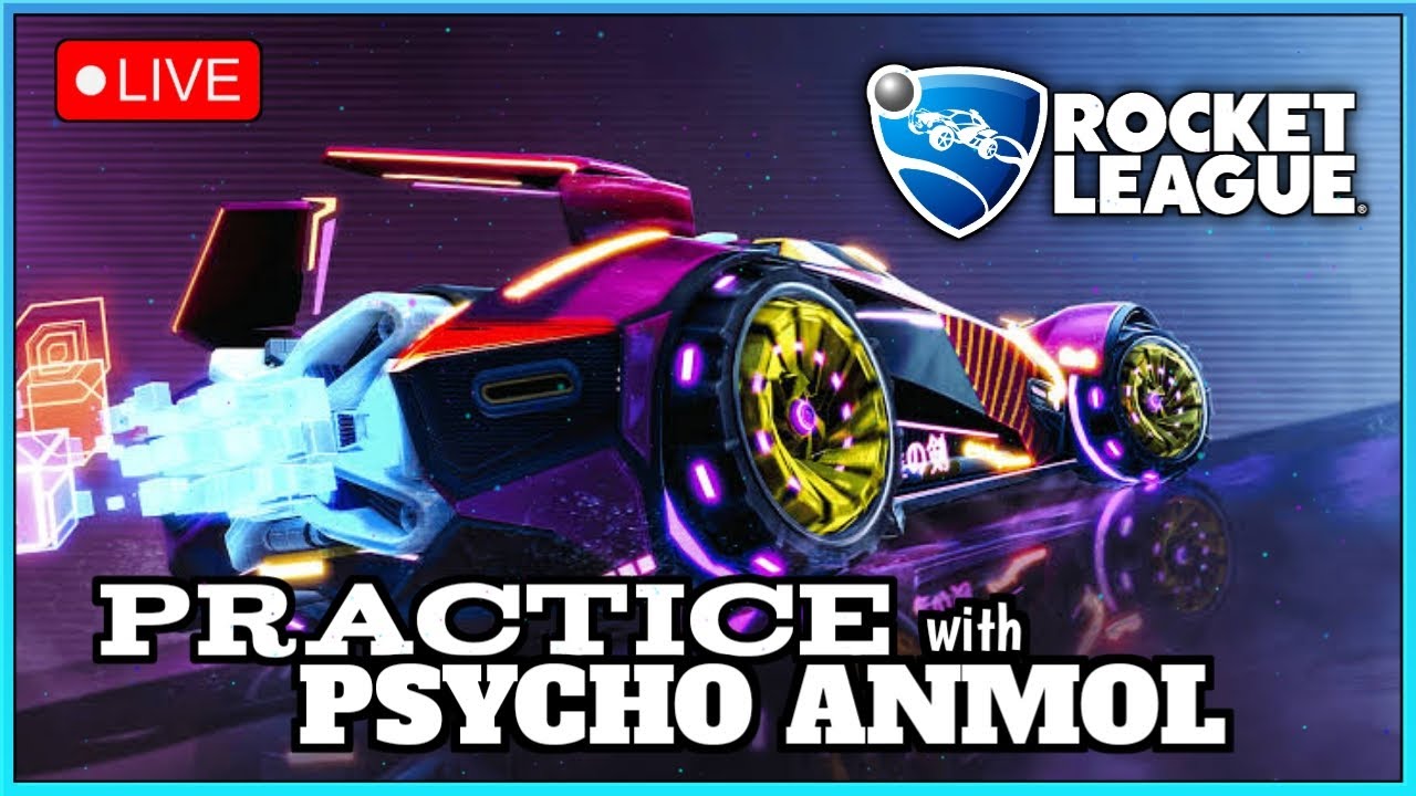 Practing how to play Rocket League Live - YouTube