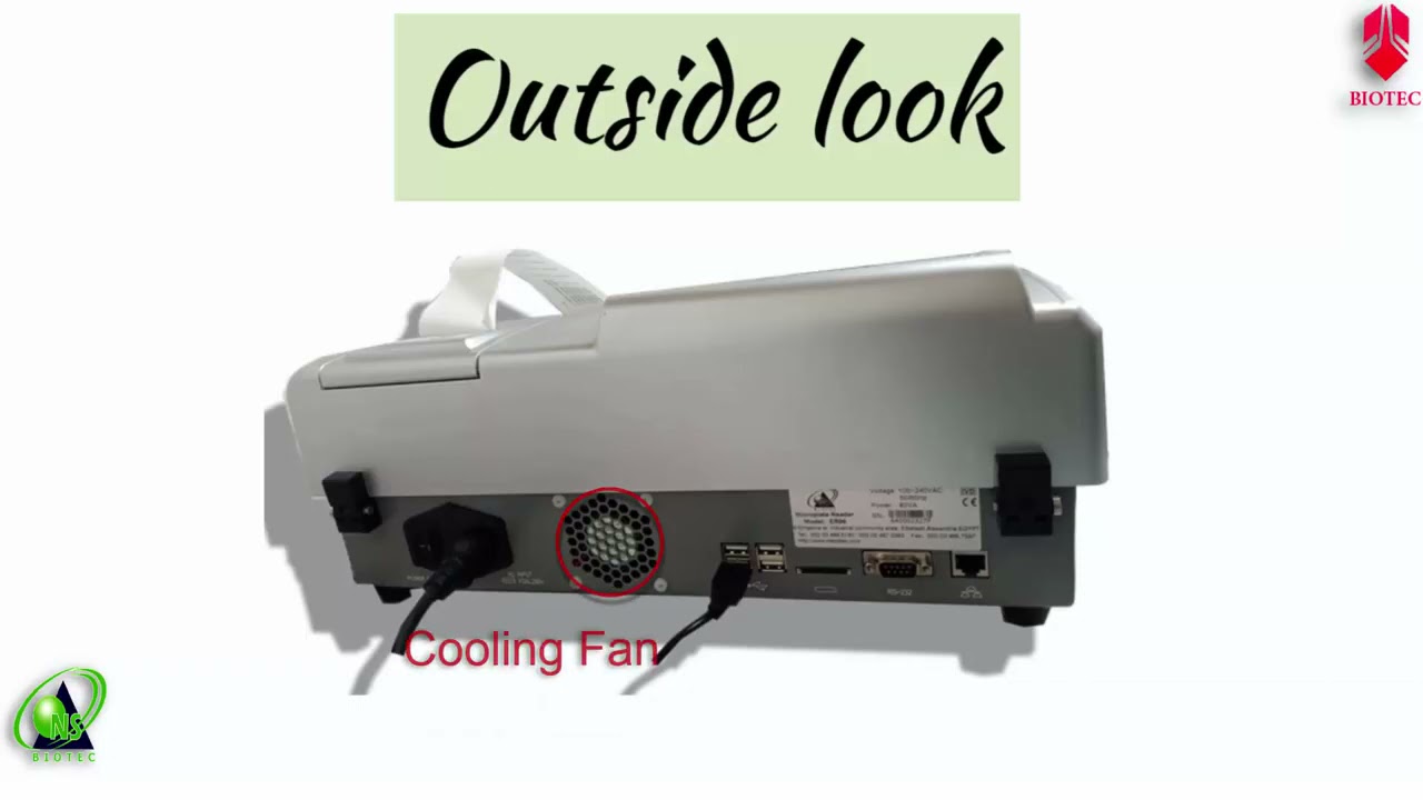 جهاز هرمونات اليزا ريدر eliza reader er 96 biotec - YouTube