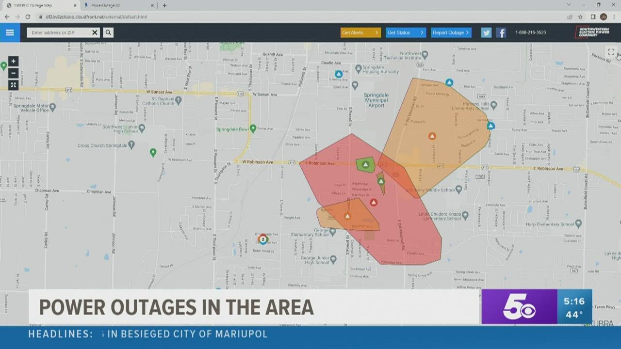 Tornado causes thousands of power outages across Northwest Arkansas ...