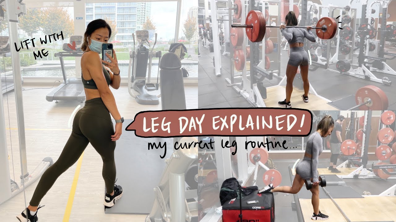 THE ULTIMATE LEG DAY! | full leg day explained - target your quads ...