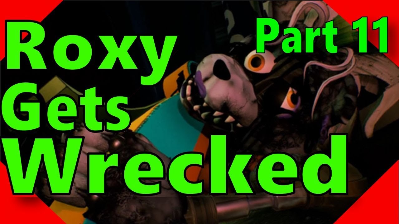 Roxy Gets a Kart to the Face at Roxy Raceway! | FNAF Security Breach ...