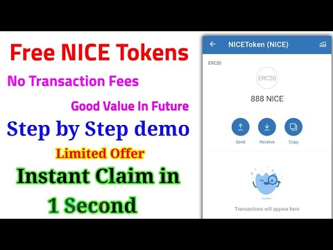 FREE NICE TOKEN \\ NO TRANSACTION FEES // LIVE DEMO - YouTube