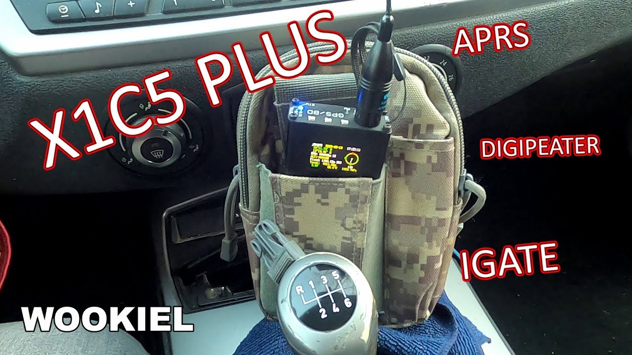 APRS X1C5 PLUS - IGATE DIGIPEATER TRACKER - YouTube
