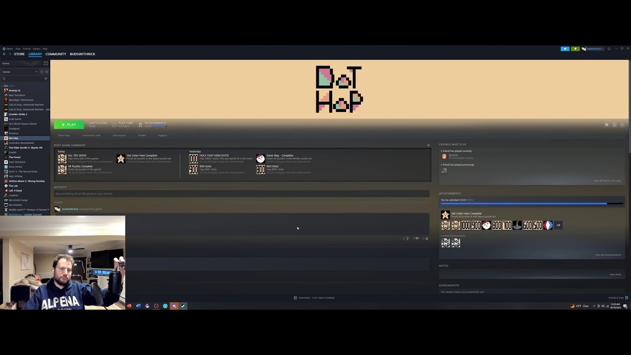 Tonight I Will Finish DOT HOP! Or Else the Channel gets deleted - YouTube