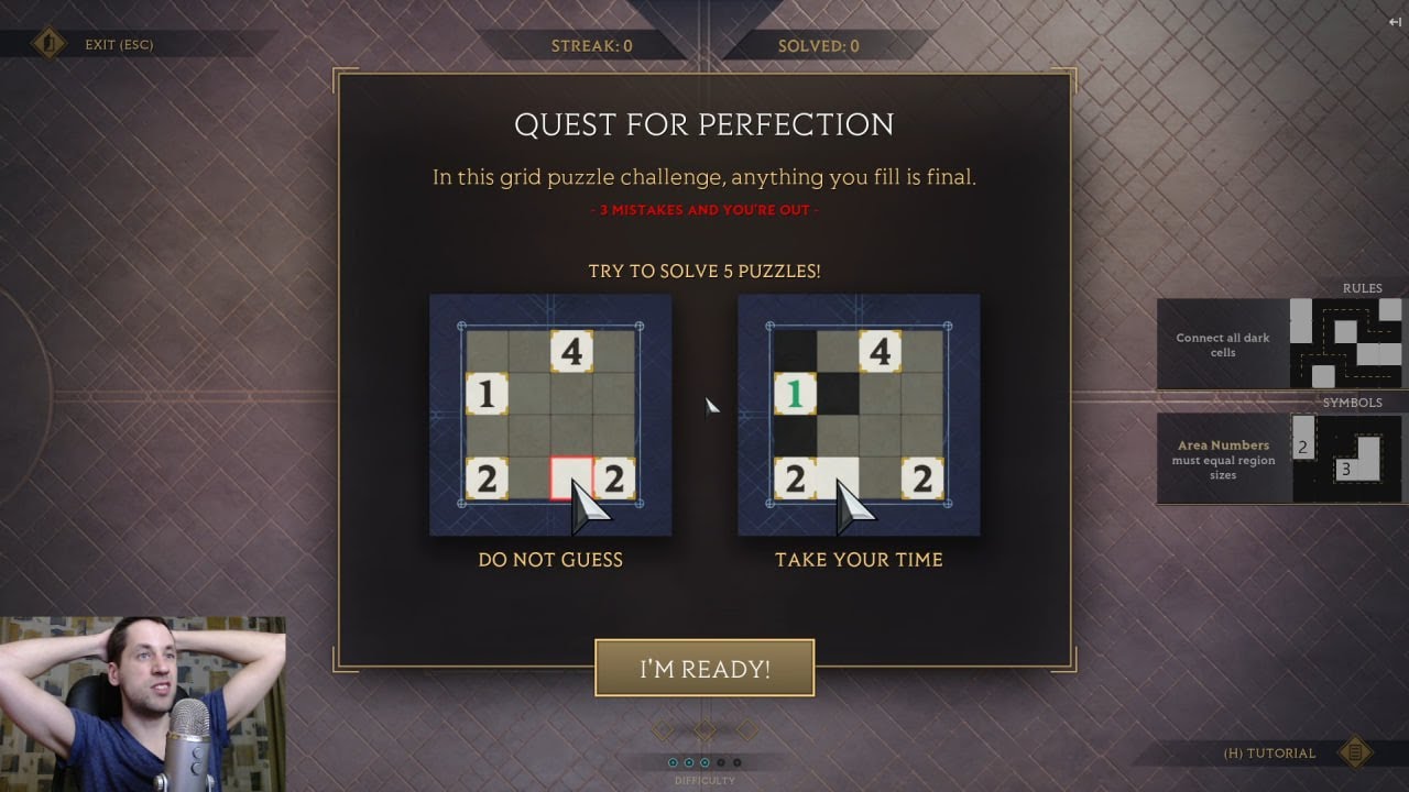 Quest for Perfection logic grid puzzle | Shady Wildwood | Islands of ...