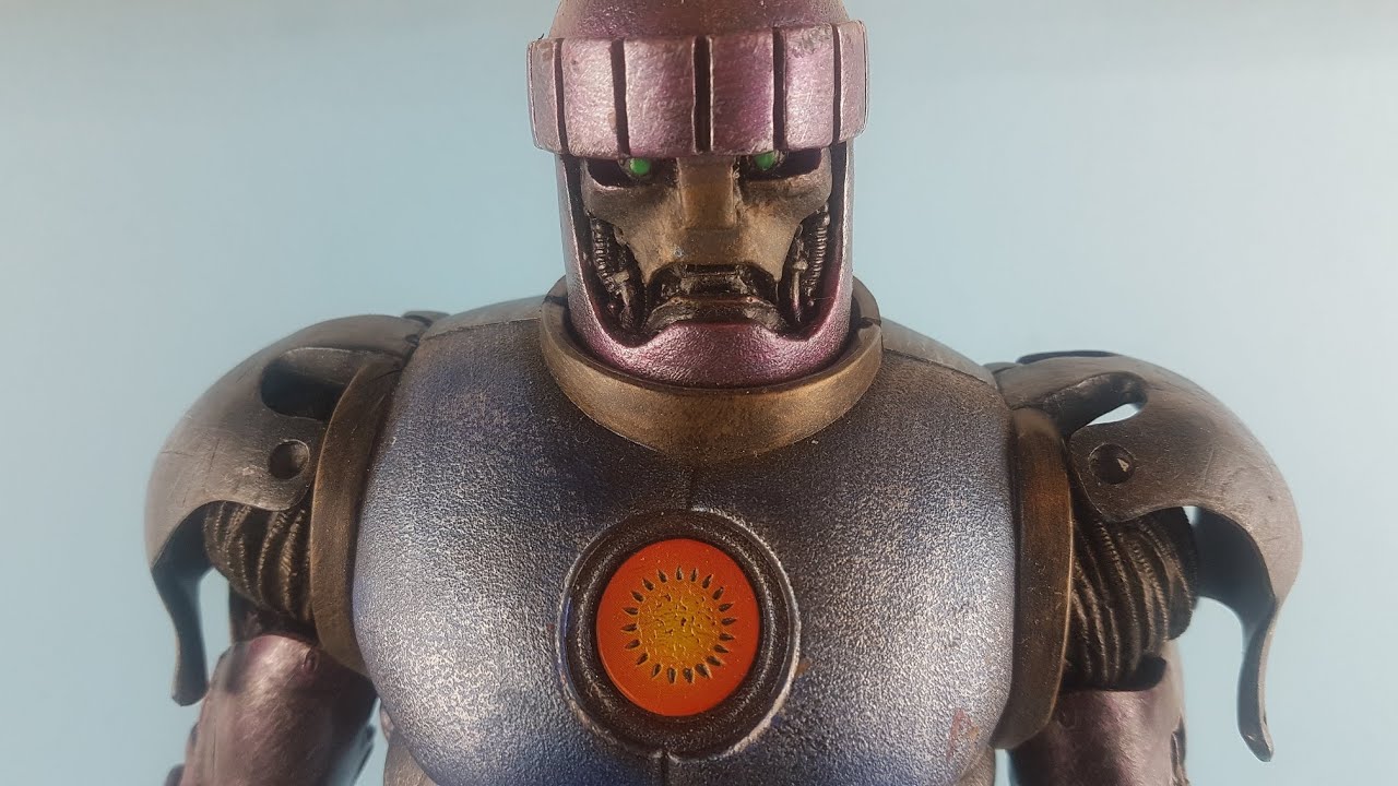 Toybiz X men sentinel build a figure review - YouTube
