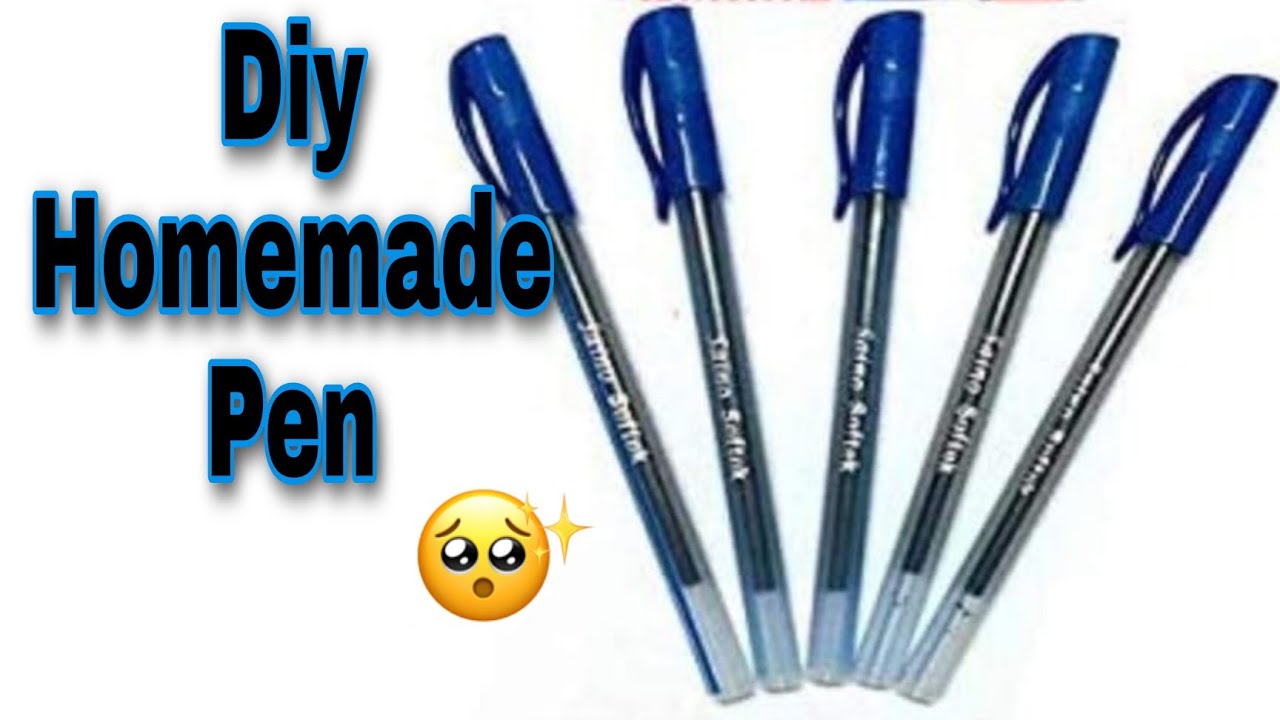 DIY Homemade pen/ how to make pen - YouTube