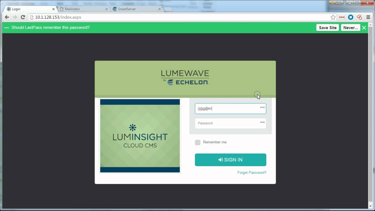 LumInsight CMS Tool Quick Tour Part 1 - YouTube