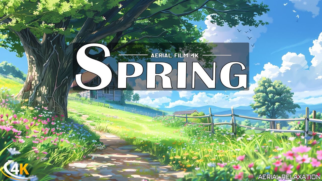 The House in Spring Forest Magical Ambience | Calms the nervous system ...