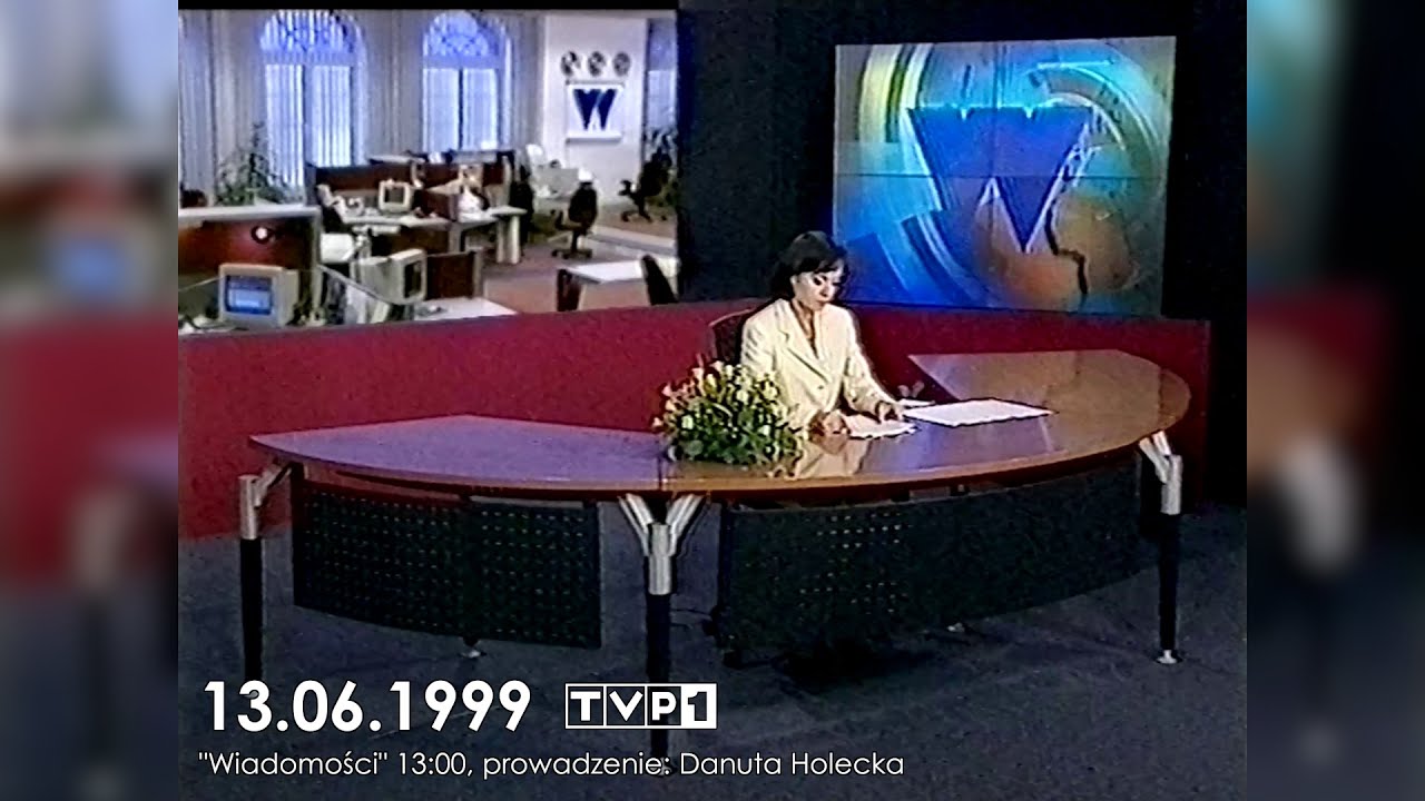 "Wiadomości" TVP1 - 13.06.1999 13:00 - YouTube