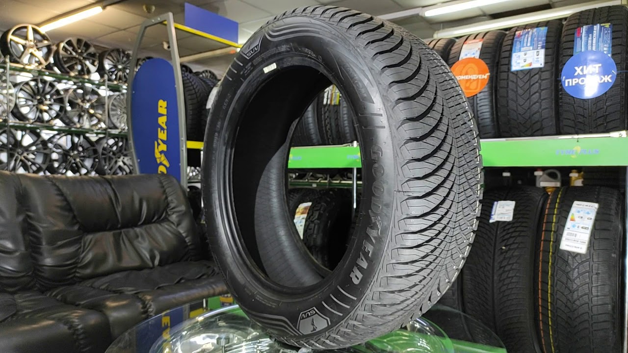 Goodyear Vector 4seasons Gen 2 SUV Pro - YouTube