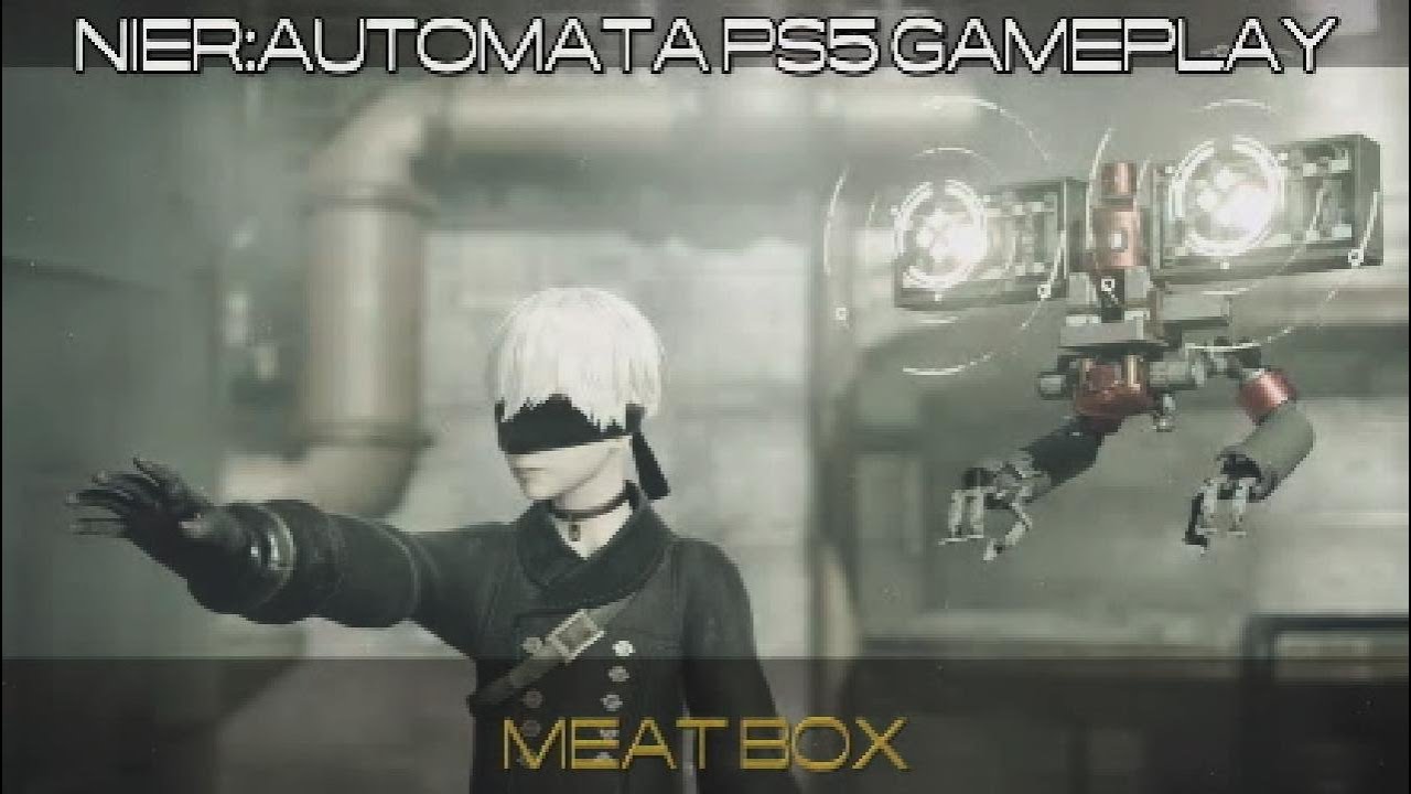 NieR: Automata PS5 Gameplay C - Meat Box - YouTube