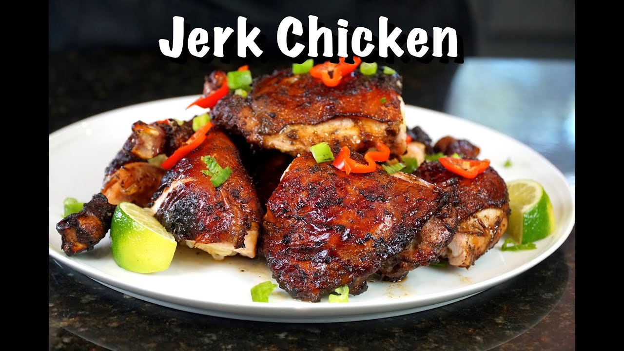 How To Make Jerk Chicken | Jerk Chicken Recipe #MrMakeItHappen - YouTube