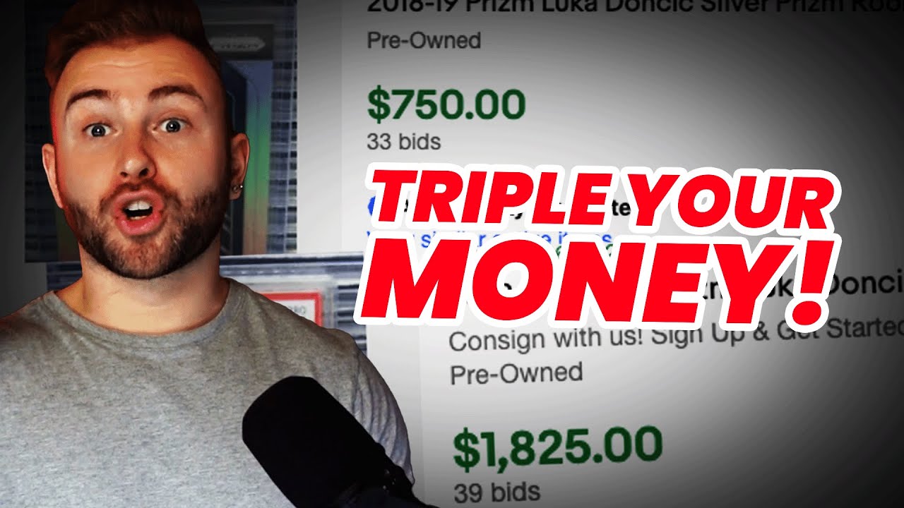 How To Triple Your Money Using Sports Cards! - YouTube